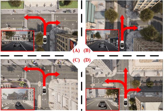 LACNS: Language-Assisted Continuous Navigation in Structured Spaces